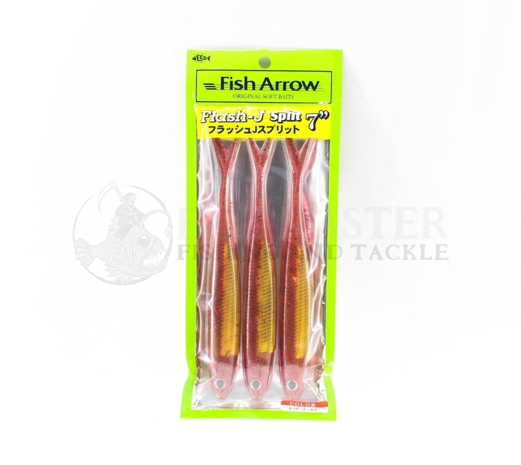 Fish Arrow Flash J-Split Tail 7" Soft Plastic Lure — Bait Master ...