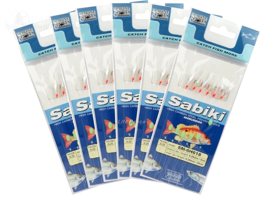 Sabiki Rig Fishing Bait Jig Hooks — Bait Master Fishing and Tackle